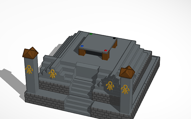 3D design Ancient tomb | Tinkercad