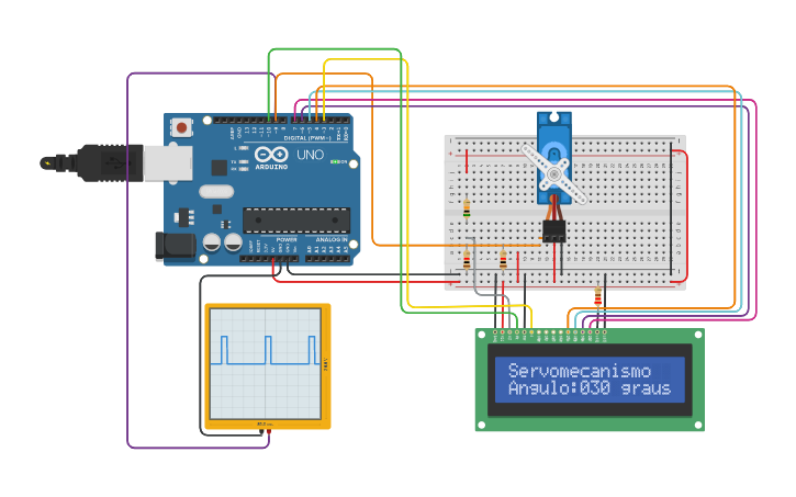 Circuit design TP3 - Júlio Machado - Tinkercad
