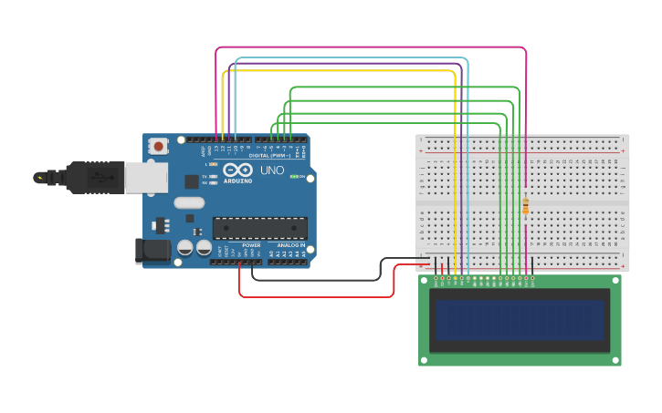 Circuit design hello world | Tinkercad