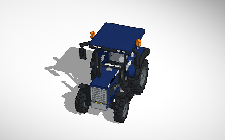3D design BLACK BLUE 7000 - Tinkercad