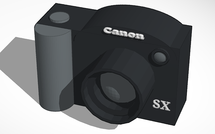 3D design Camara - Tinkercad