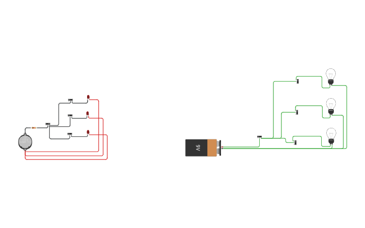 Circuit design montaje 4 | Tinkercad