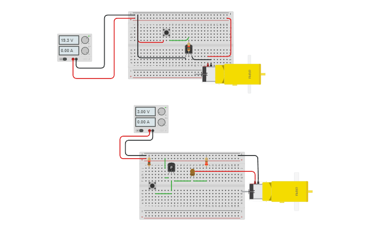 Circuit Design Npn Y Pnp Tinkercad