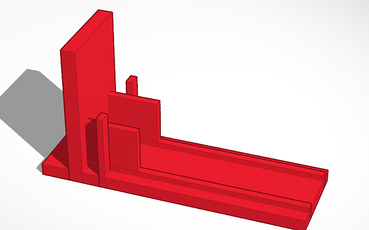3D design Pulley Mount for Vernier Dynamics Cart Tracks | Tinkercad