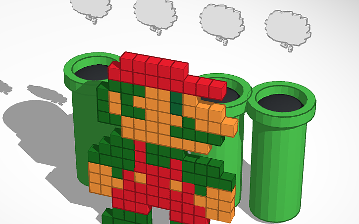 3D design Mario | Tinkercad