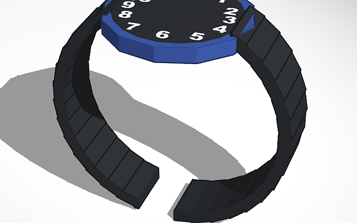 3D design watch - Tinkercad