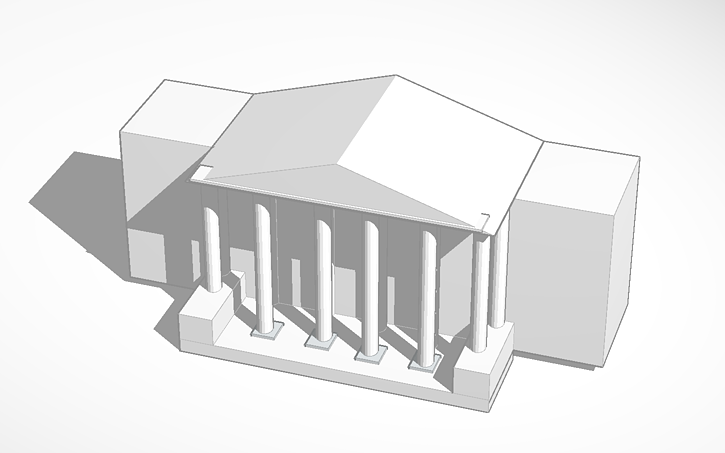 3D design National Monument - Tinkercad