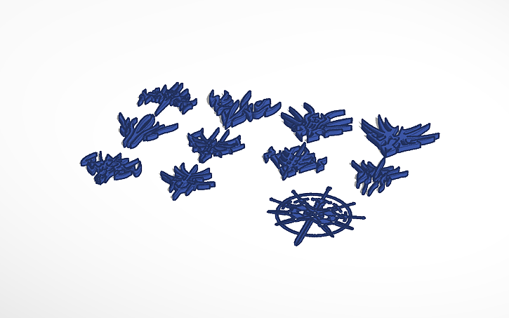 3D design Stormlight Archive Symbols - Tinkercad