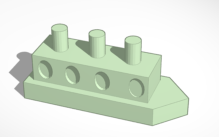 3D design 2R_08_Toy_ship - Tinkercad