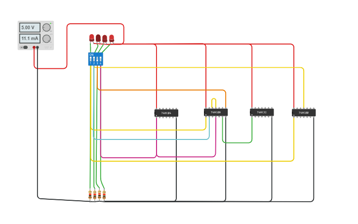 Circuit design E2 | Tinkercad