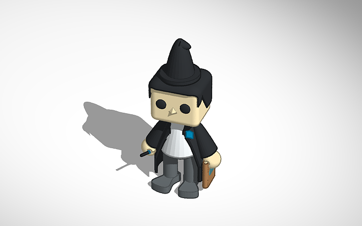3D design Harry Potter Character - Tinkercad