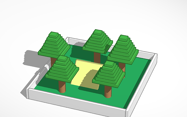 3D design Forest Camping | Tinkercad