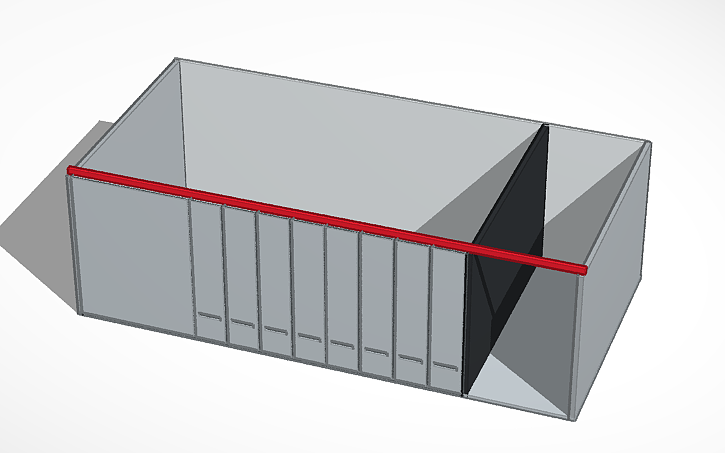 3D design TI-99/4A PEB | Tinkercad