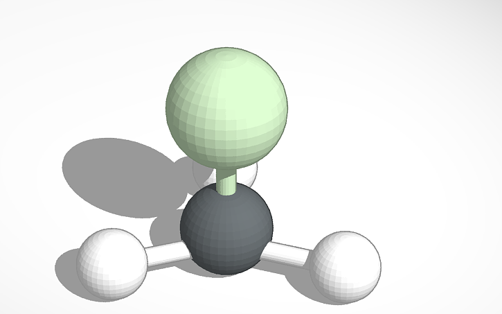 3D design Tetrahedral - Tinkercad