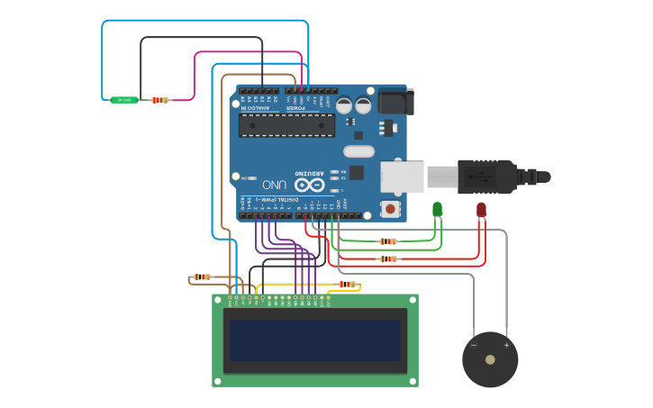 Circuit design Alarm Pendeteksi Gempa Bumi - Tinkercad Circuit design Alarm Pendeteksi Gempa Bumi - Tinkercad