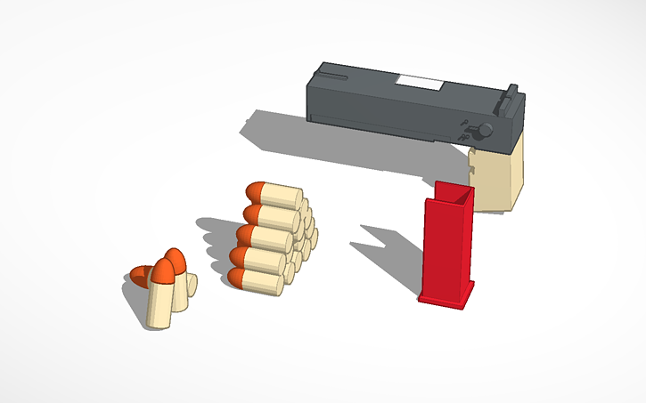 3D design glock 17 - Tinkercad