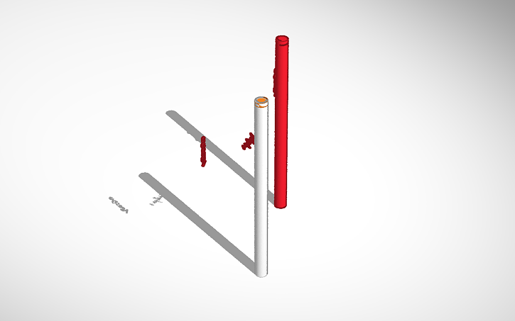 3D design Playable Indian flute-D# in one part | Tinkercad