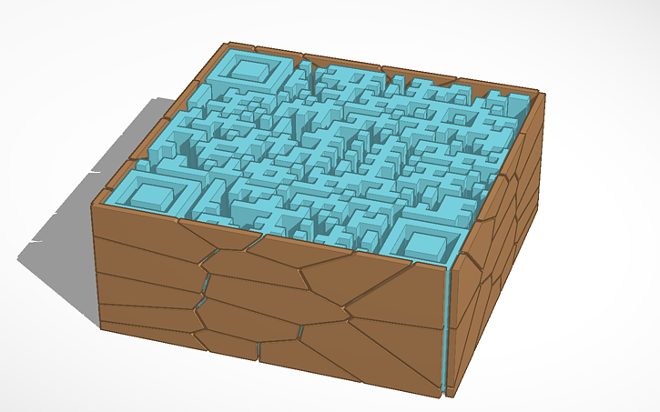 3D design Coolest Maze Ever - Tinkercad