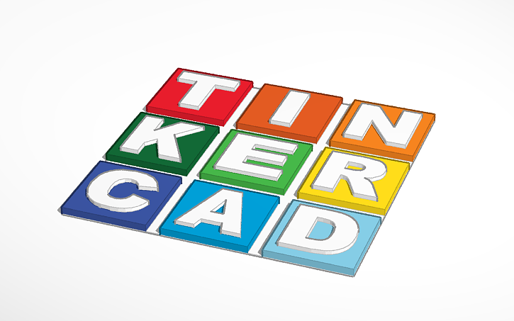 3D design TINKERCAD LOGO | Tinkercad