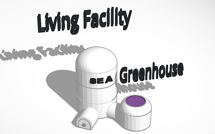 3d Design S E A Space Exploring Architects Moon Camp Tinkercad