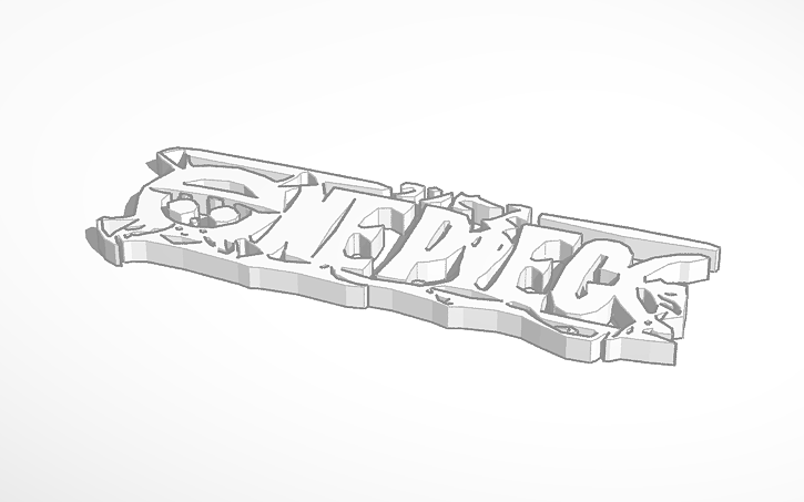 3D design ONE PIECE - Tinkercad