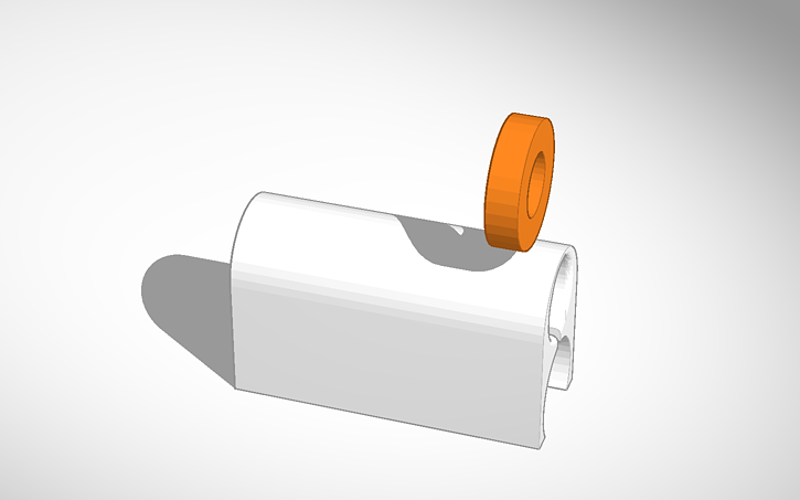 3d Design Single Nerf Jolt Magazine With Sight Tinkercad