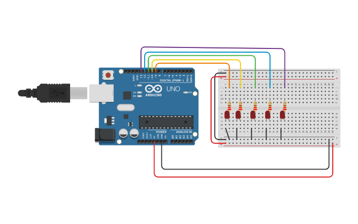 Circuit design Subroutine Structure - Tinkercad