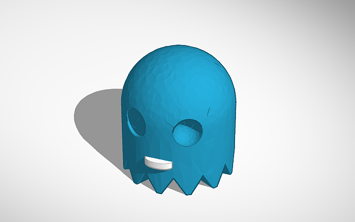 3D design ghost - Tinkercad