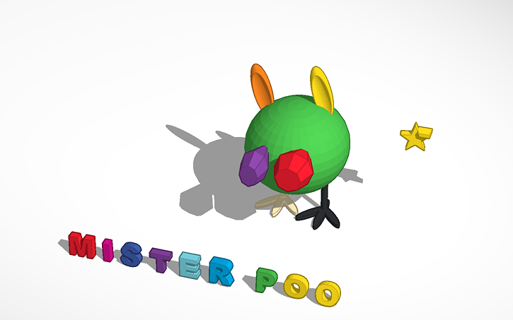 3D design poo poo - Tinkercad