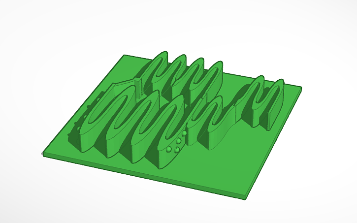 3D design endoplasmic reticulum - Tinkercad
