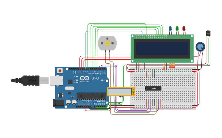 Circuit design Atividade Continua1; exercicio 3 - Tinkercad
