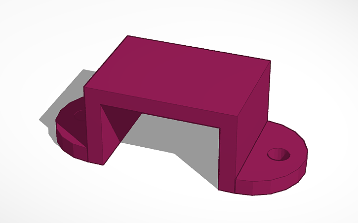 3D design clamp - Tinkercad