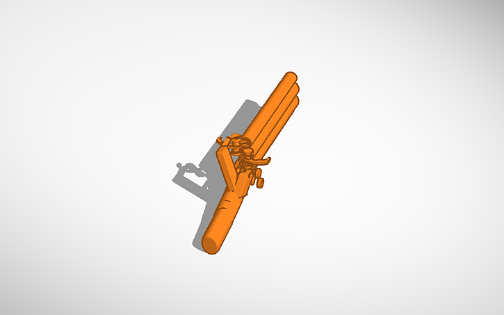 3D design 3 Barrel shotgun: Printable & Explained - Tinkercad