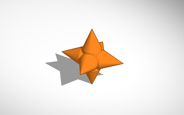 3D design star - Tinkercad
