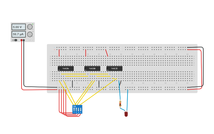Circuit Design Kmap Xy Xy Z Tinkercad