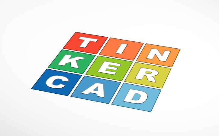 3D design Tinkercad Logo | Tinkercad