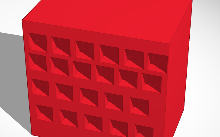 3D design cubbies - Tinkercad