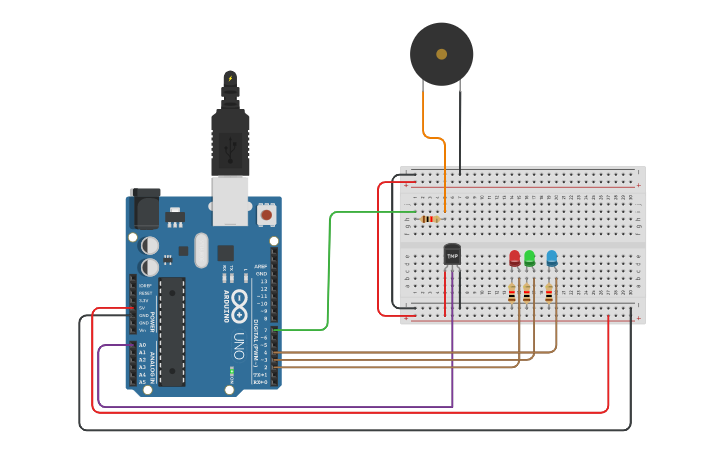 Circuit Design Weather Monitoring Using Iot Tinkercad