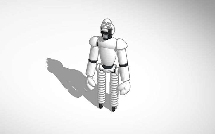 3D design Animatronic body 1 - Tinkercad