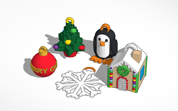 3D design Christmas 2020 - Tinkercad