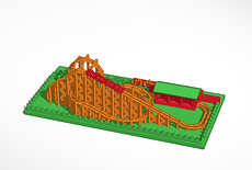 3D design Seph Roller Coaster | Tinkercad