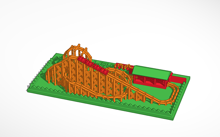 3D design Seph Roller Coaster - Tinkercad