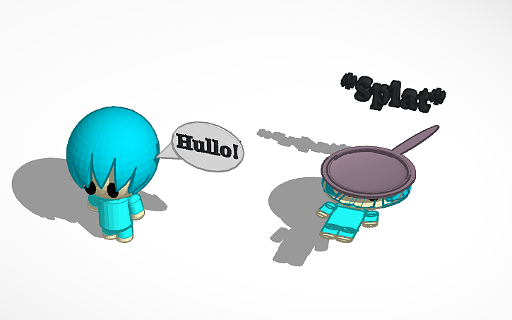 3D design Human - Tinkercad