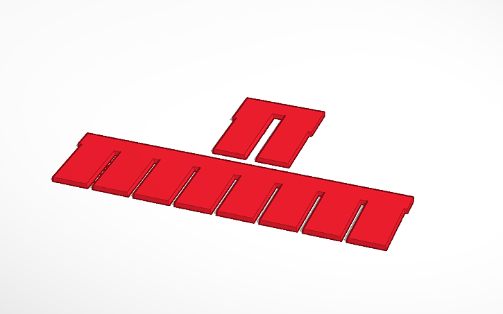 3d Design Ruler Stencil Tinkercad