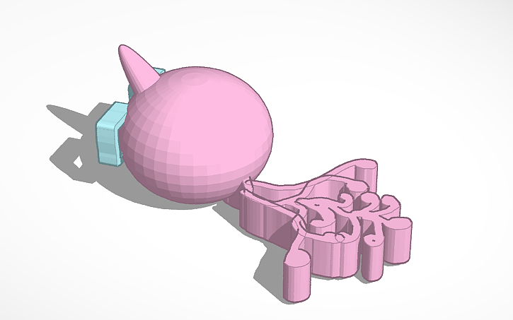 3D design PINK CREATURE | Tinkercad