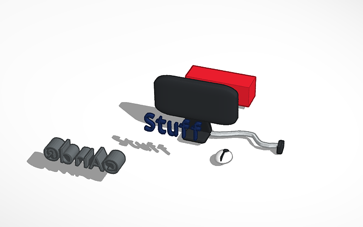 3D design Stuff Stuff - Tinkercad