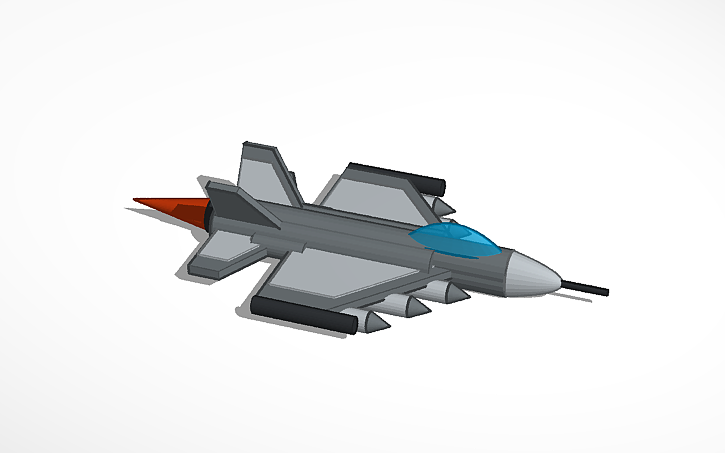3d Design F 16 Tinkercad