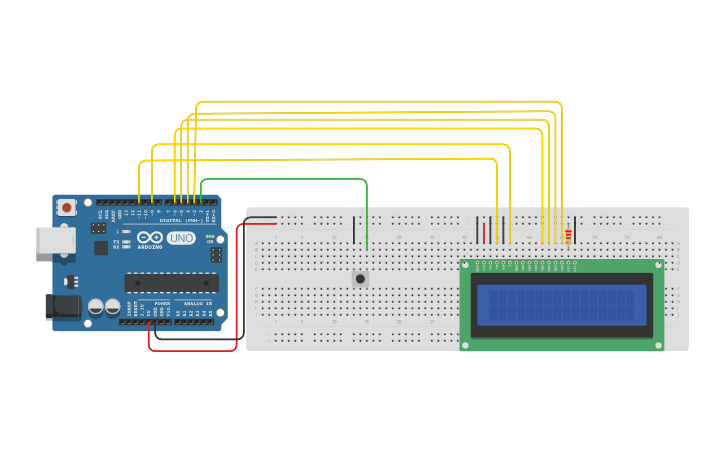 Circuit Design Lcd Game Tinkercad