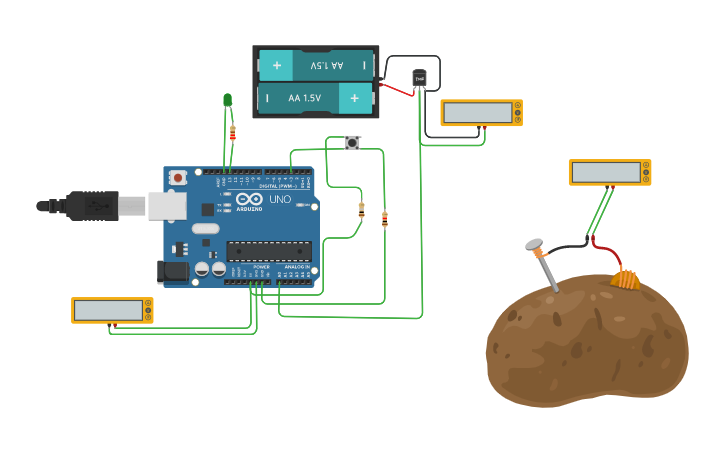 Circuit design LED Simulasi | Tinkercad Circuit design LED Simulasi | Tinkercad