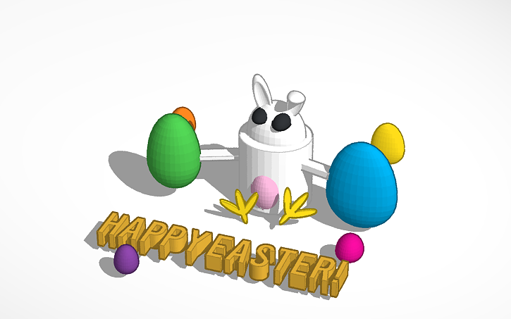 3D design Easter time | Tinkercad